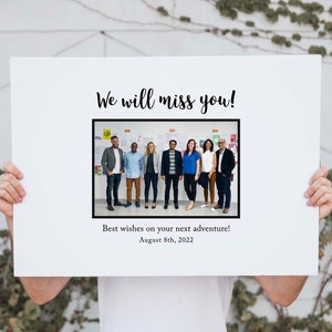 Signature Photo Frame, Personalized Signable Picture Frame for ...