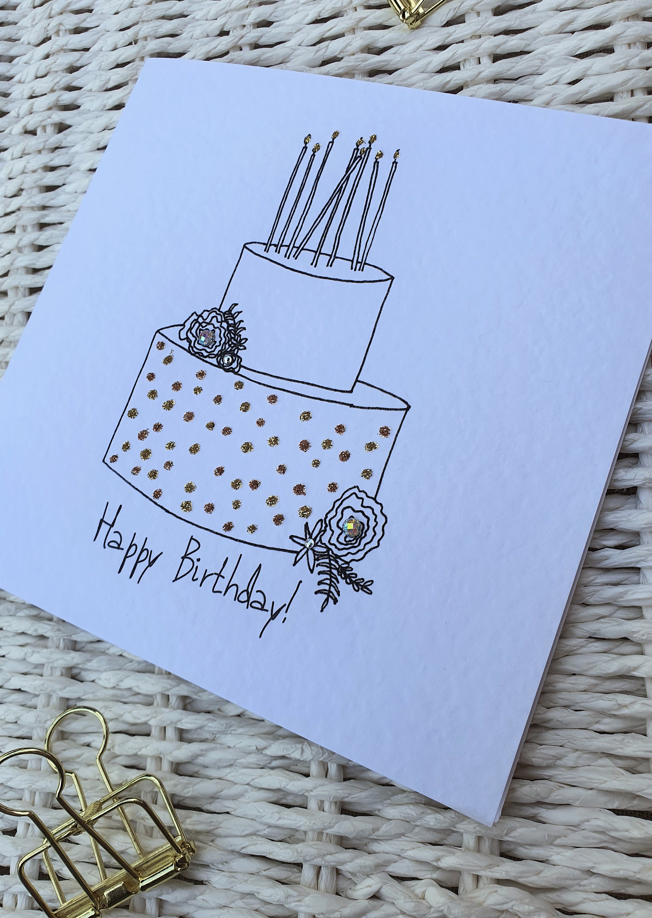 Happy Birthday Card Handmade Birthday Card, Happy Birthday, Birthday ...