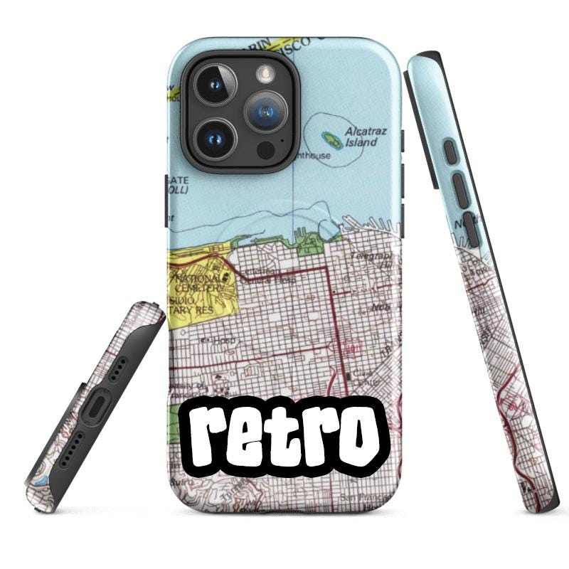 Custom Topographical Map Magsafe Tough iPhone 14-17 Case - Etsy