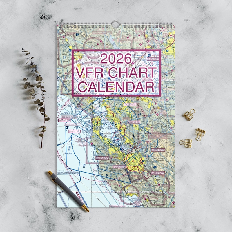 2026 Airplane Calendar - Etsy