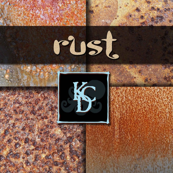 Rust Background - Etsy