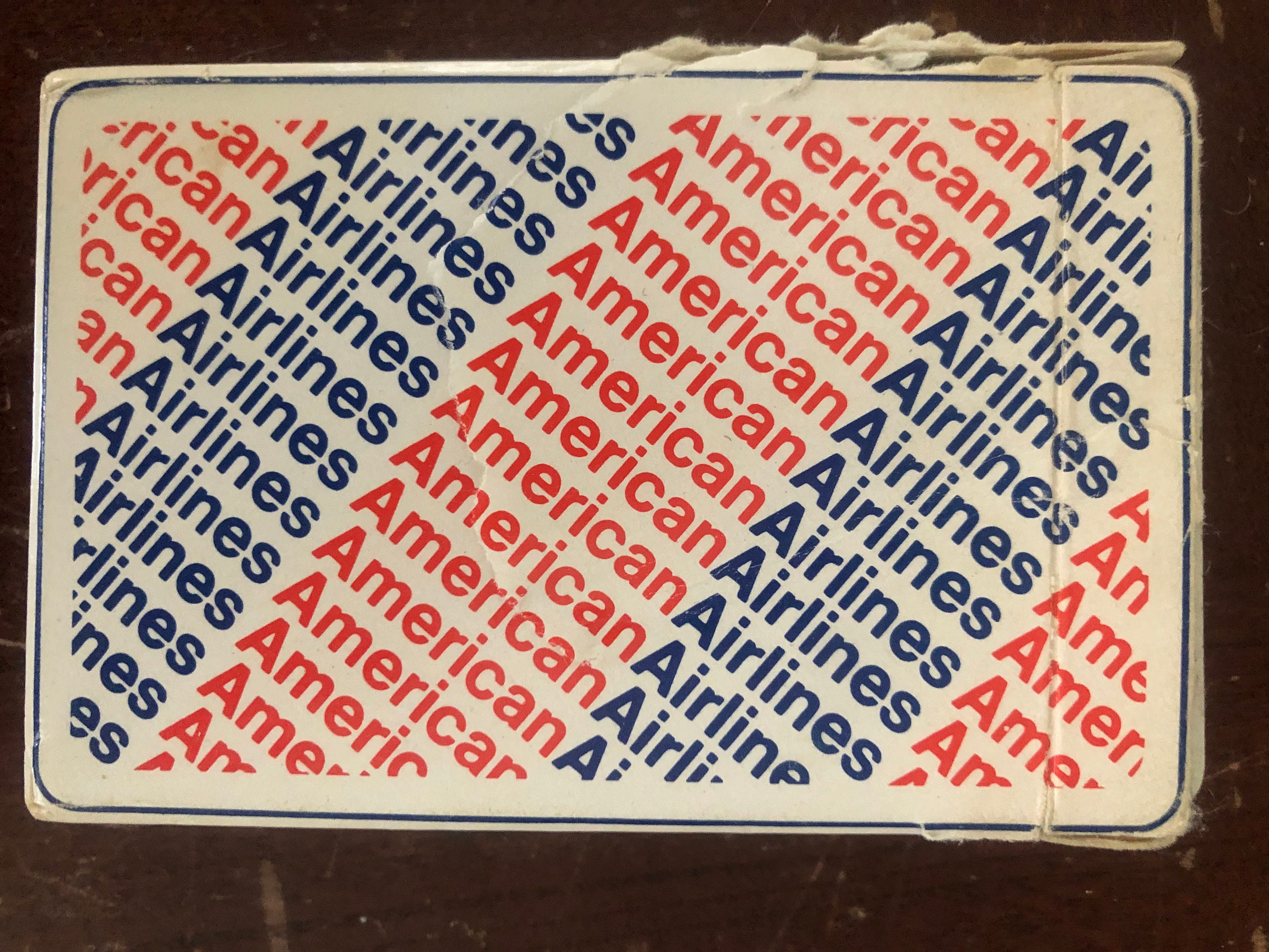 American Airlines Playing Cards - Etsy