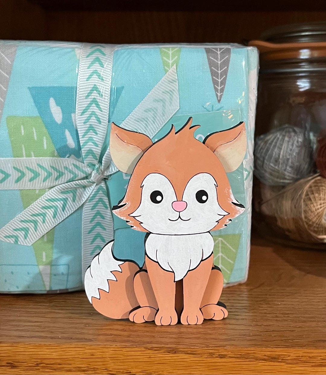 DIY Woodland Friends Craft Kit/paint Laser Cut Wood - Etsy