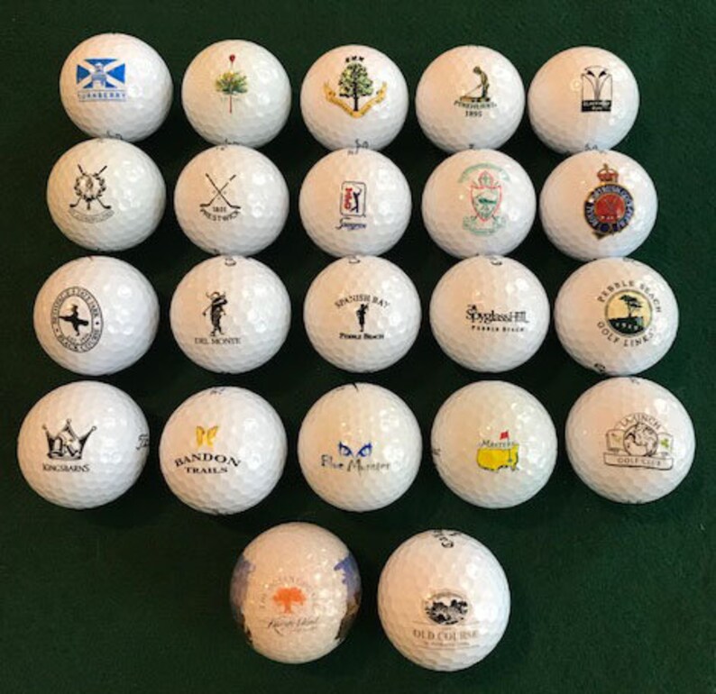 Golf Balls From Around the World Holder - Etsy