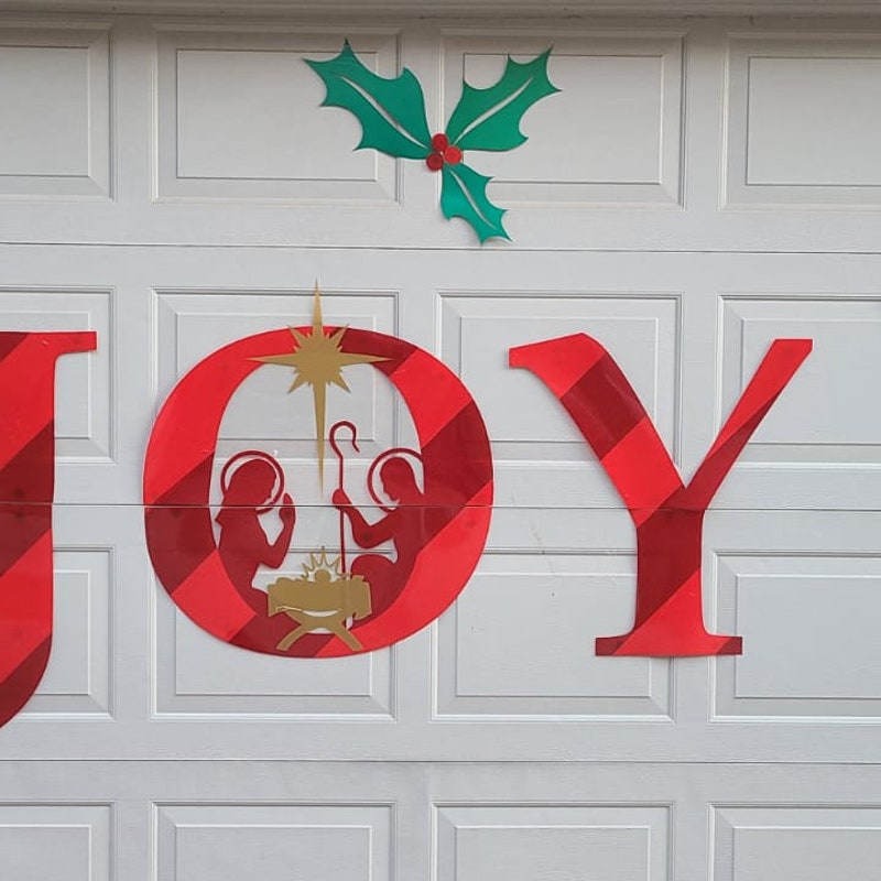 Large Outdoor Joy Signs - Etsy