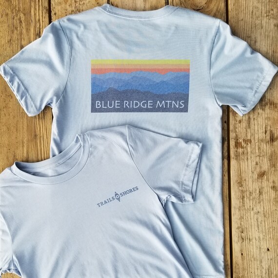 Blue Ridge Mountains Shirt bella and Canvas - Etsy