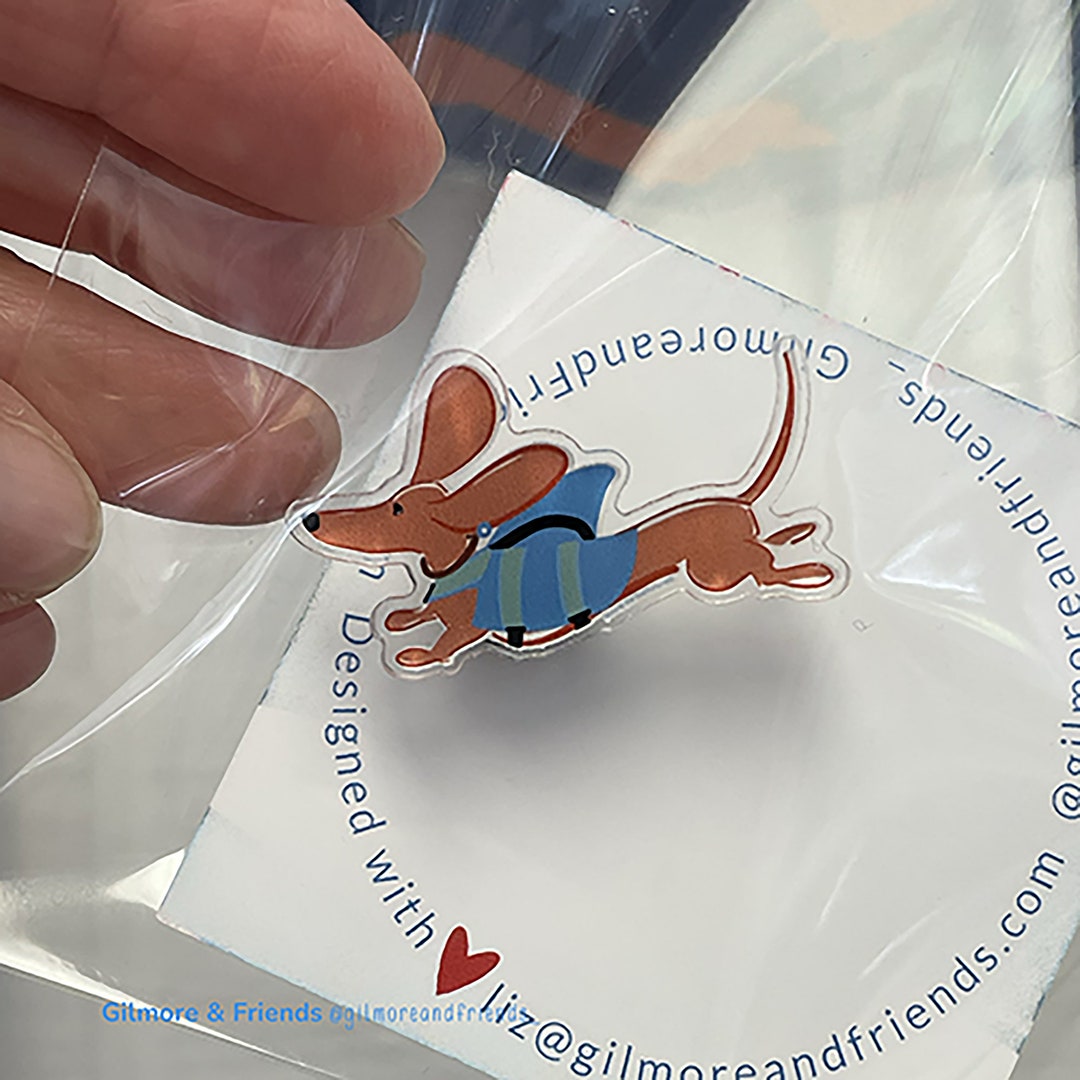 Funny Shark Wiener Dog Pin: Acrylic Dachshund Novelty Pin - Etsy