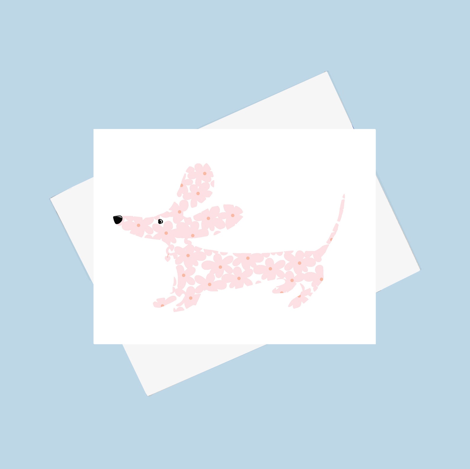 Welcome Baby New Puppy Card Cute Dog Card New Baby Card - Etsy