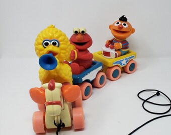 Elmo Big Bird Train - Etsy