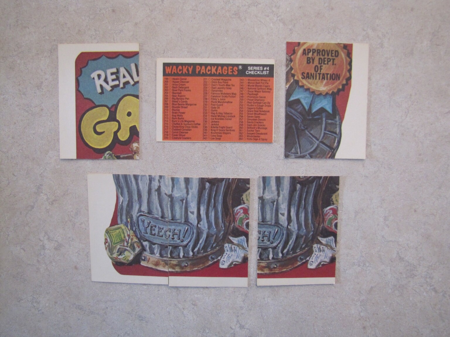 Vintage 1980s Wacky Packages Stickers: Topps Chewing Gum Cards - Etsy