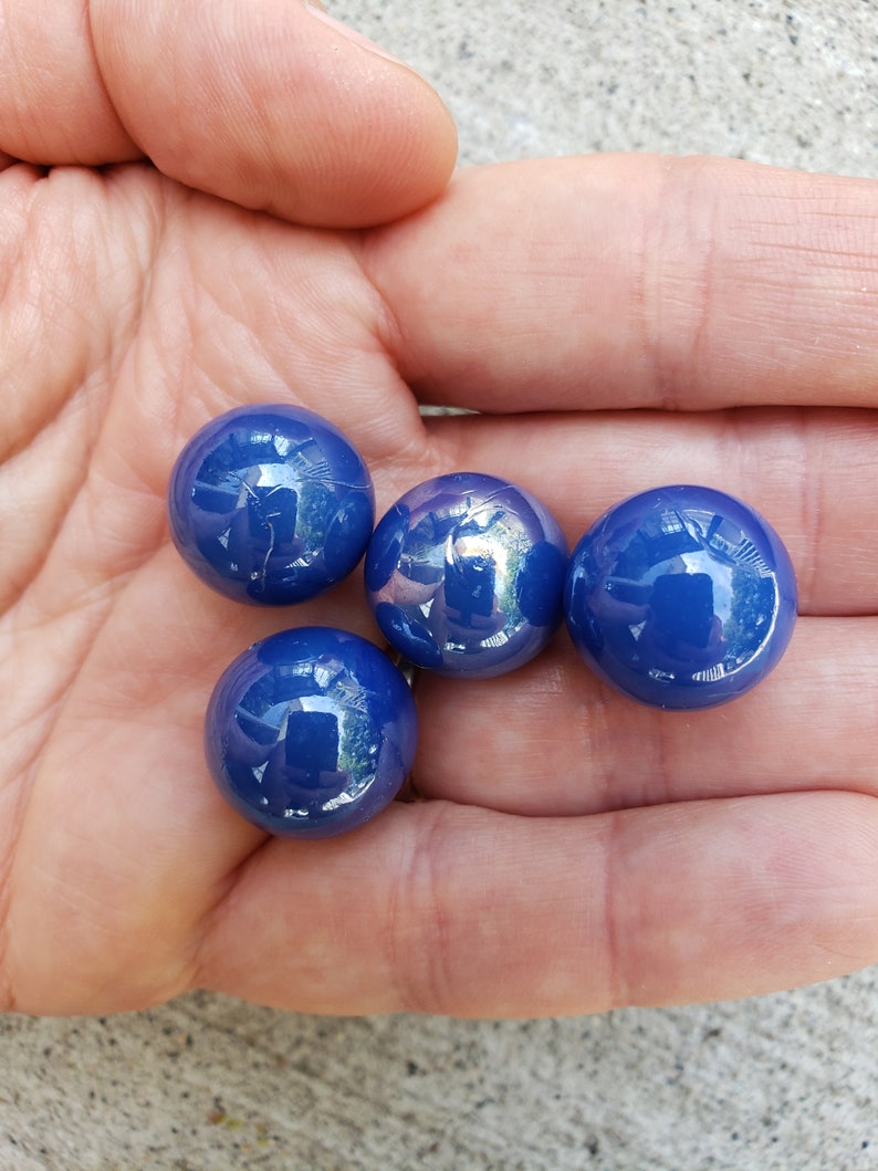 Vintage Opaque Marbles, Glass Marbles, Vintage Opaque Color Glass ...