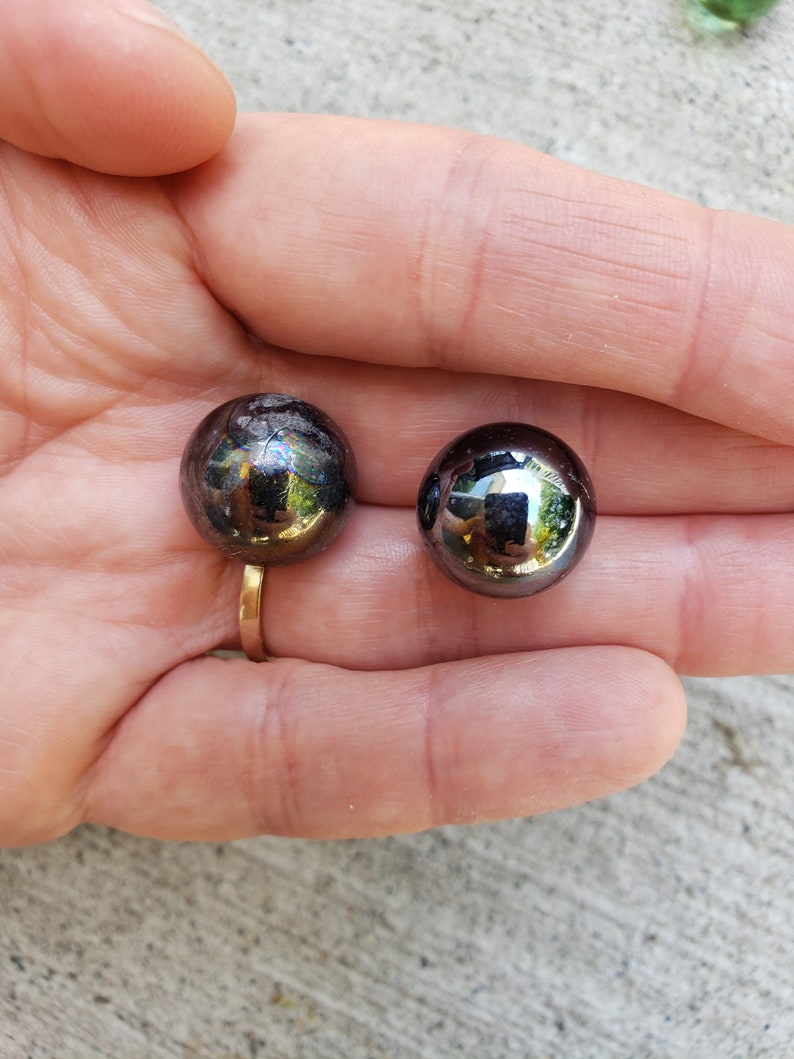 Vintage Opaque Marbles, Glass Marbles, Vintage Opaque Color Glass ...