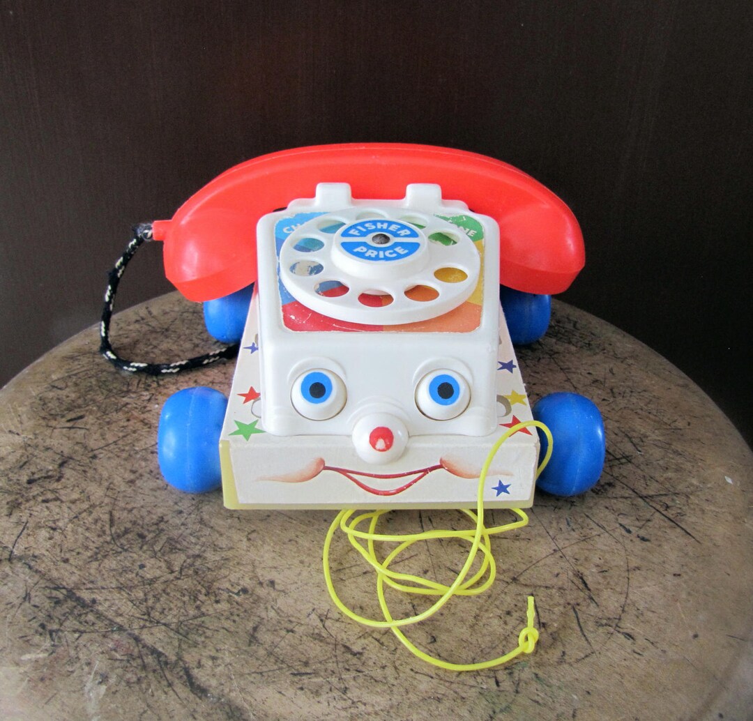 Vintage Fisher Price Toys, Telephone, Corn Popper, 1961 Model 747 ...