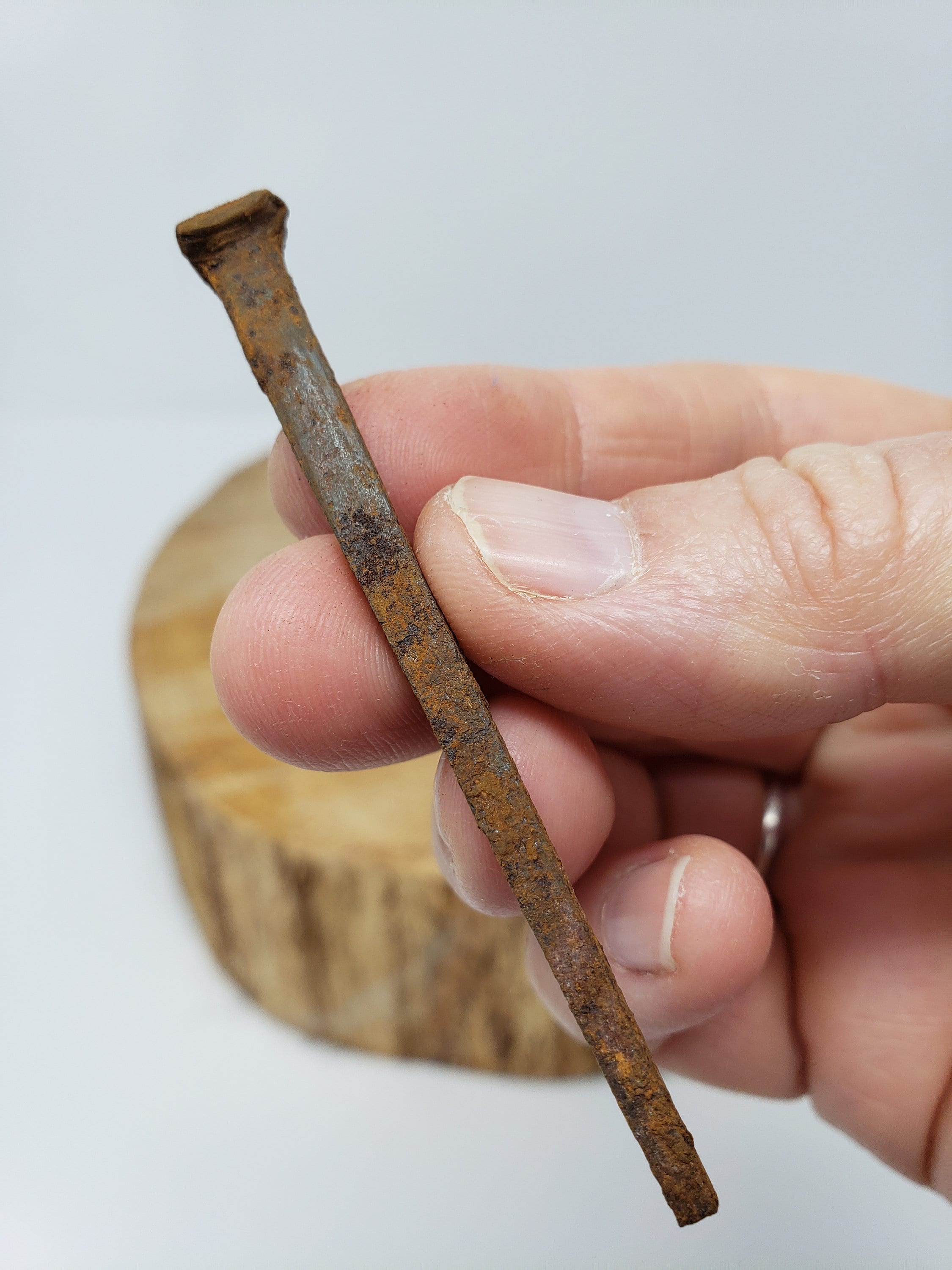 Vintage Rusty Forged Nails (set of 20): 1950s-60s Rustic DIY Decor - Etsy