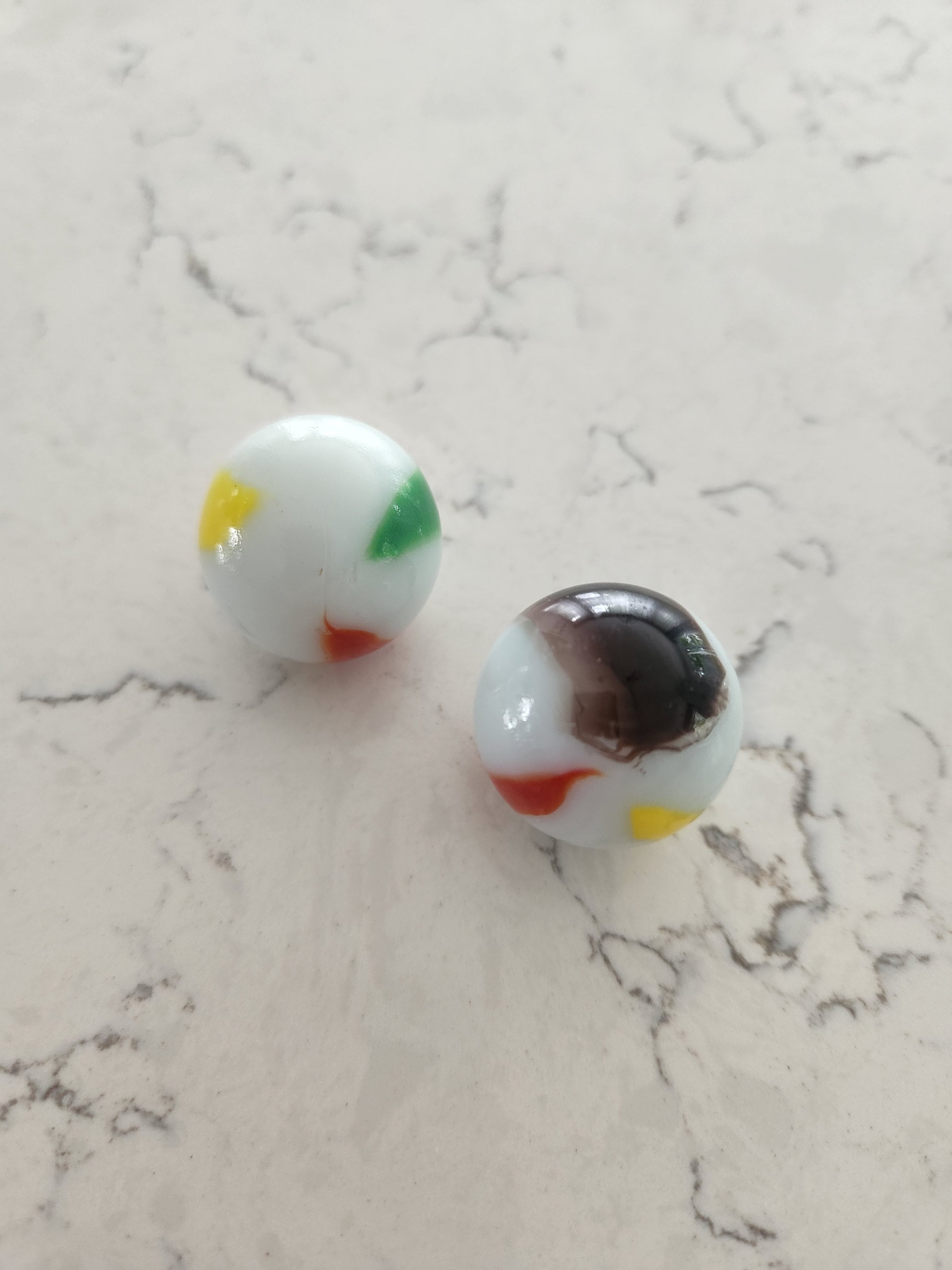 Large Marbles Glass Marbles Vintage Marbles DIY Project | Etsy