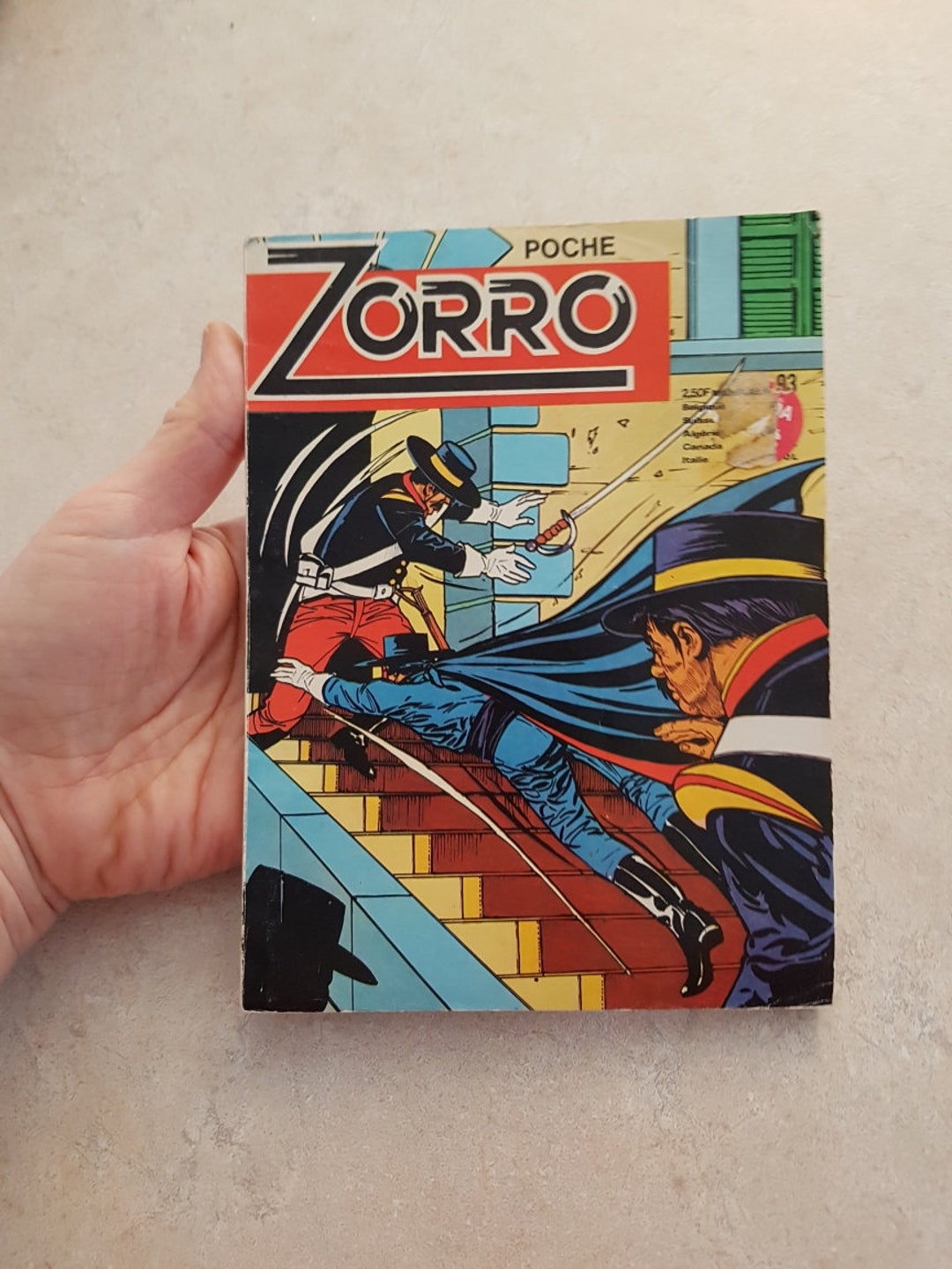 ZORRO Comic 1975, Zorro Book, Vintage Book, Collectible Comic Book ...