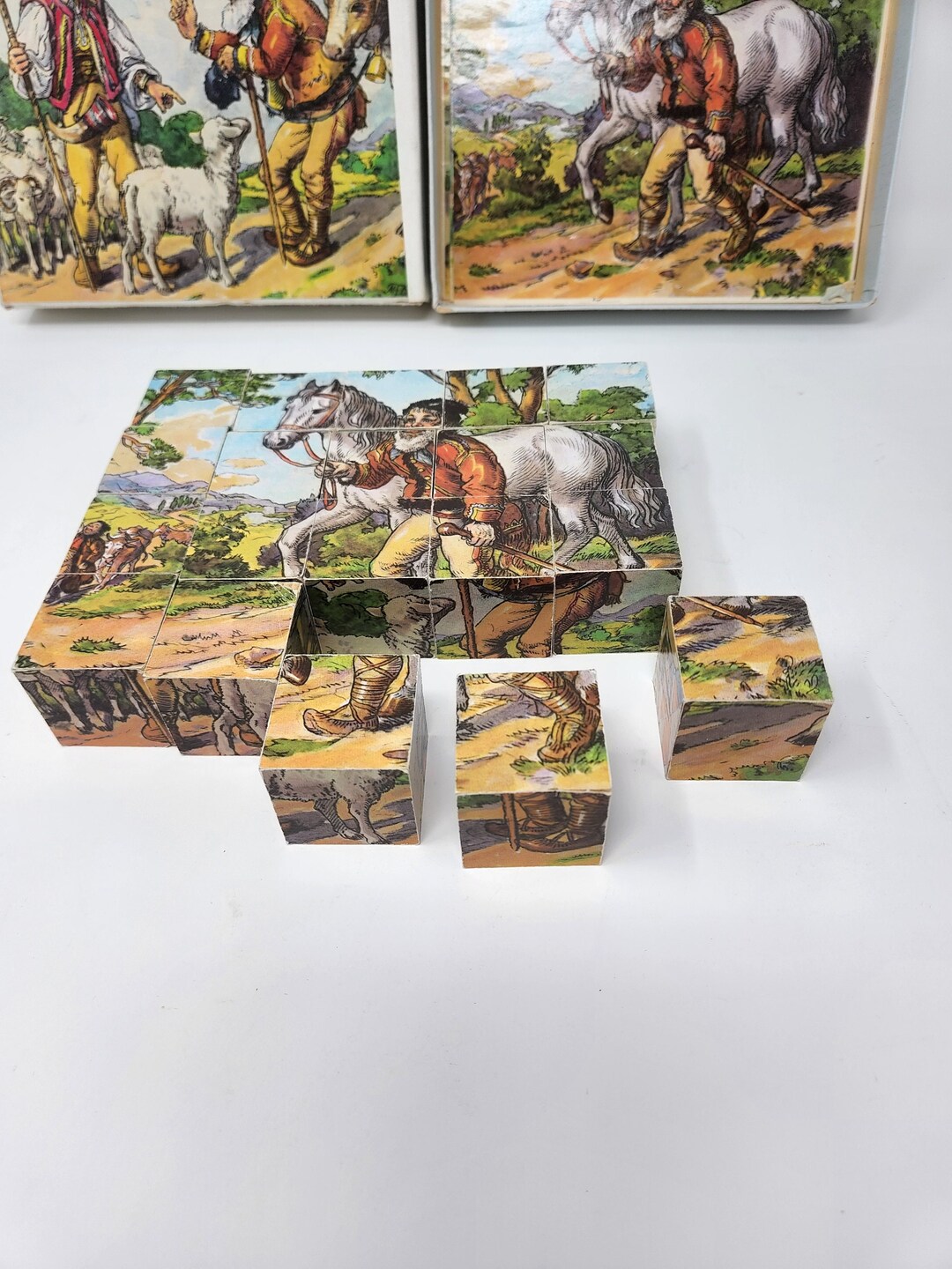 Czech Puzzle, Vintage Wood Puzzle, 20 Pieces Puzzle, 1940s Puzzle ...