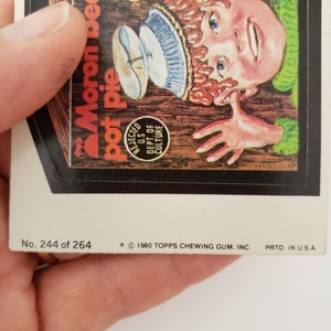 Vintage 1980s Wacky Packages Stickers: Topps Chewing Gum Cards - Etsy