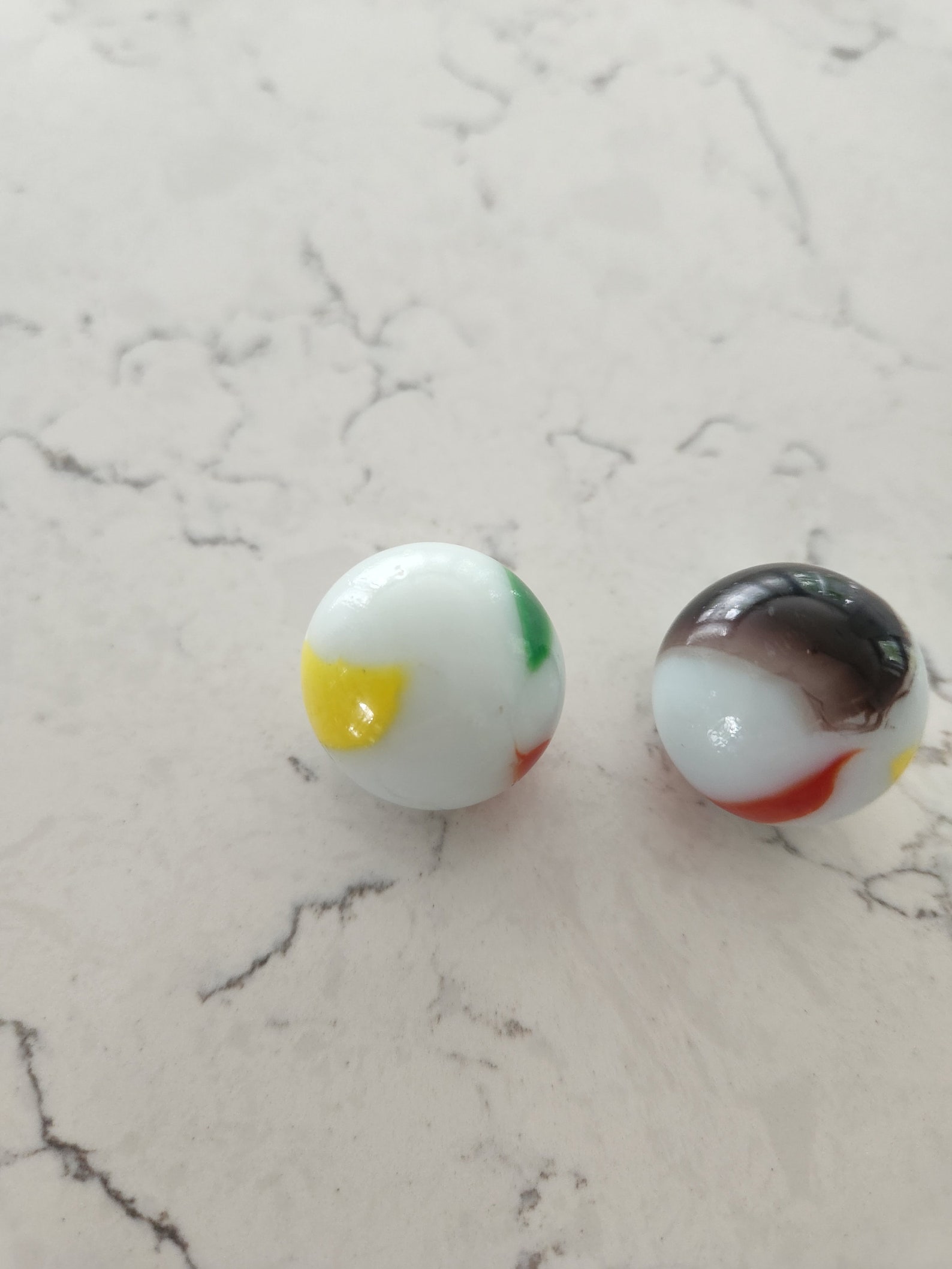 Large Marbles Glass Marbles Vintage Marbles DIY Project | Etsy
