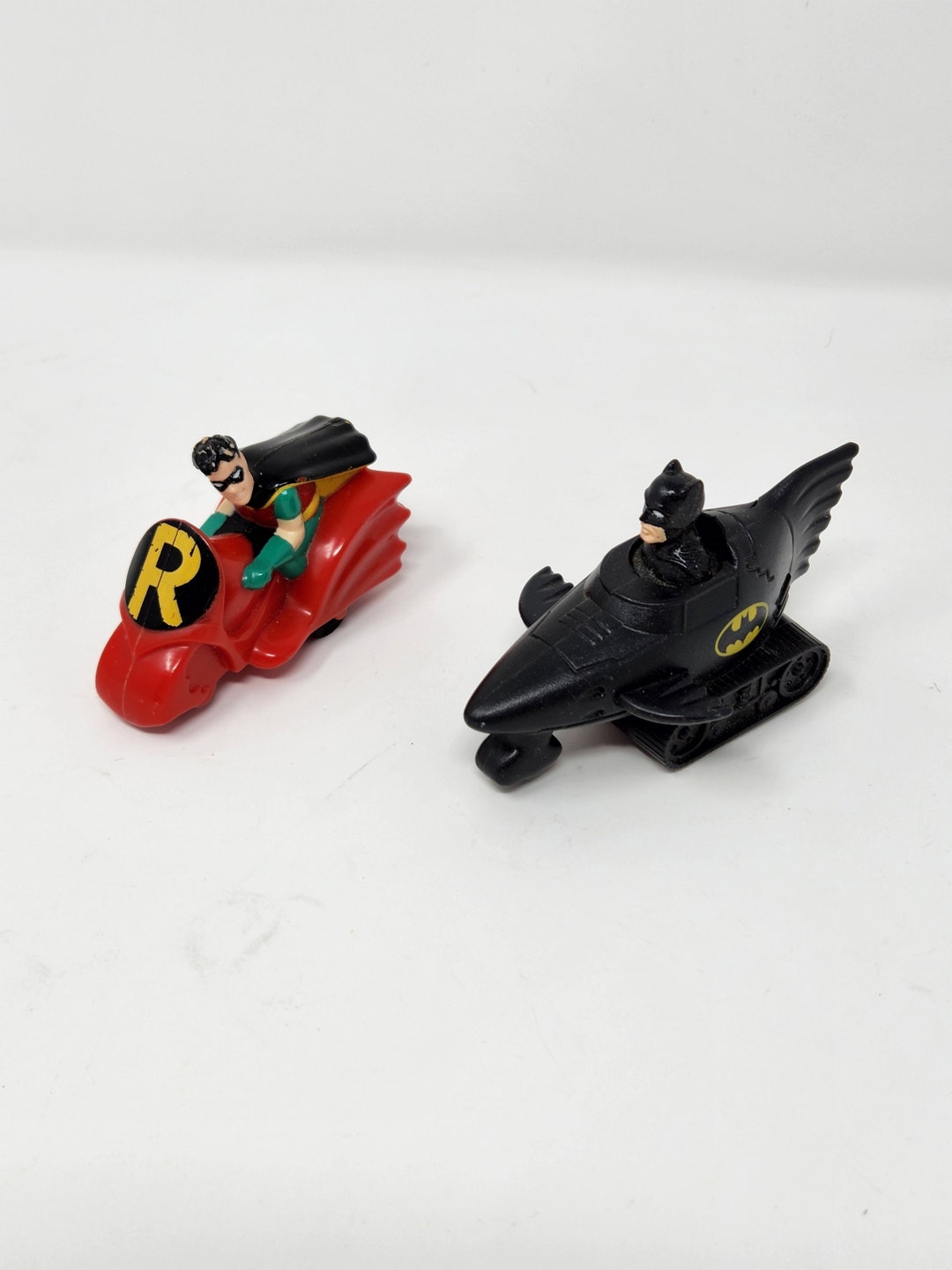 Vintage Batman & Robin Toy Car Set, Mcdonald's Happy Meal Toys - Etsy