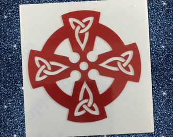 Cross Helmet Decal | Etsy