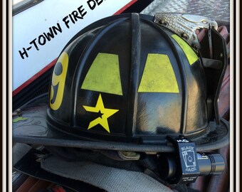Fire Helmet Decal - Etsy