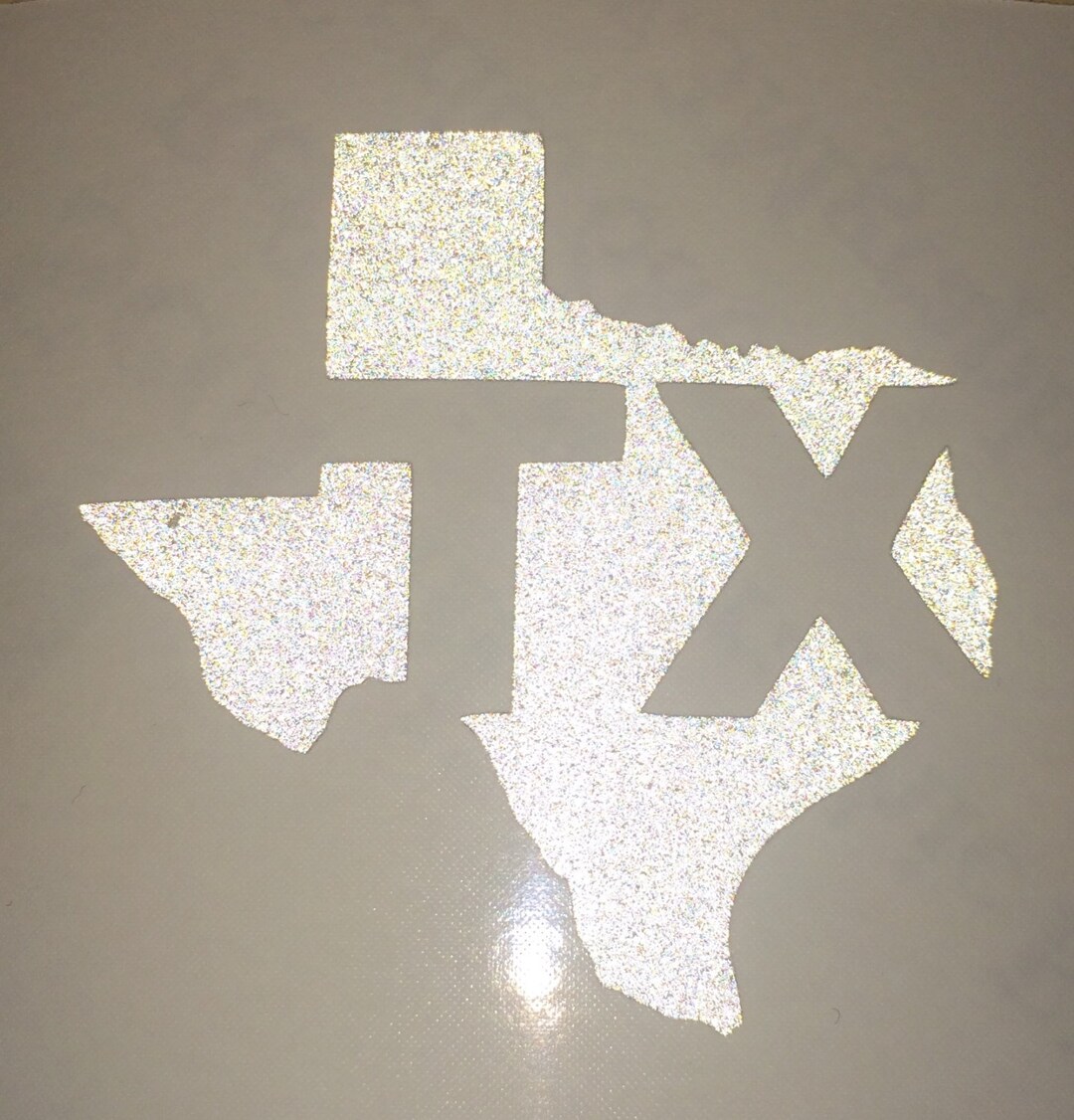 State of Texas Logo -> HIGHLY REFLECTIVE