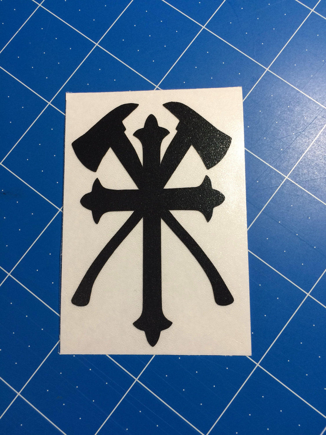 Cross & Axes HIGHLY REFLECTIVE Durable Fire Helmet - Etsy