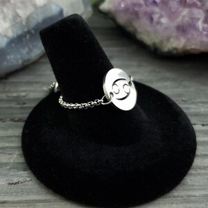 Zodiac Sign Ring / Stainless Steel Zodiac Ring / Adjustable Ring ...