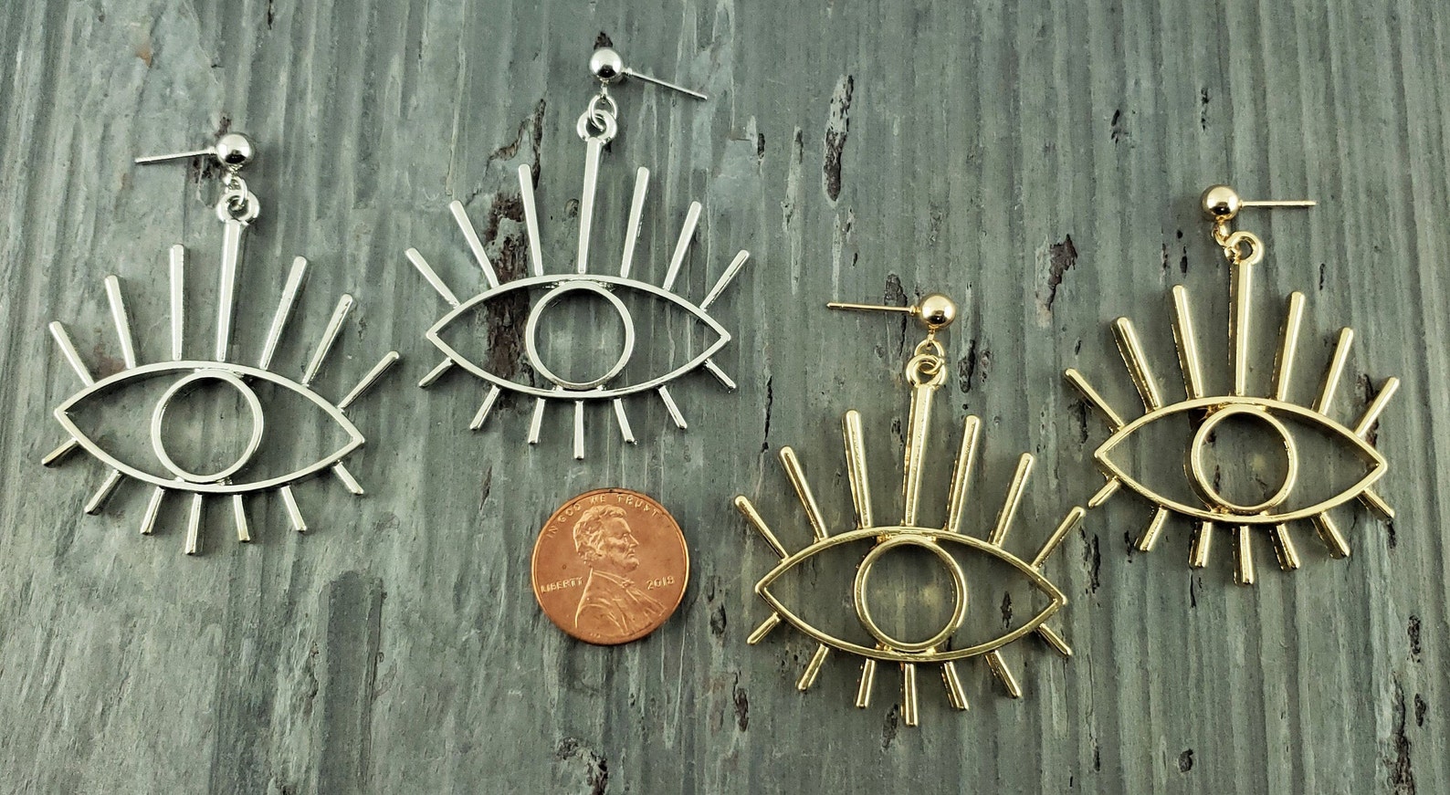Evil Eye Earrings / Eye Earrings / Evil Eye Earrings / Eyelash Earrings ...