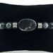Black Network Bead Bracelet / Gemstone Bead Bracelet for Him / - Etsy