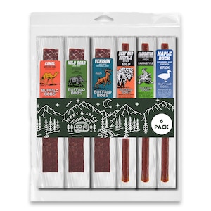 Buffalo Bob's 6 Piece Exotic Meat Sampler - Etsy