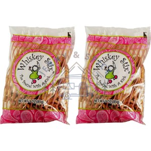 Whiskey Stix Gourmet Pretzels (3 Oz) - Pretzels With a Kick - Sweet ...