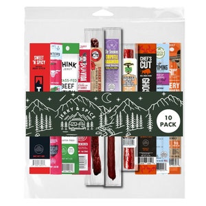 Ultimate Beef Stick Variety Pack - Etsy