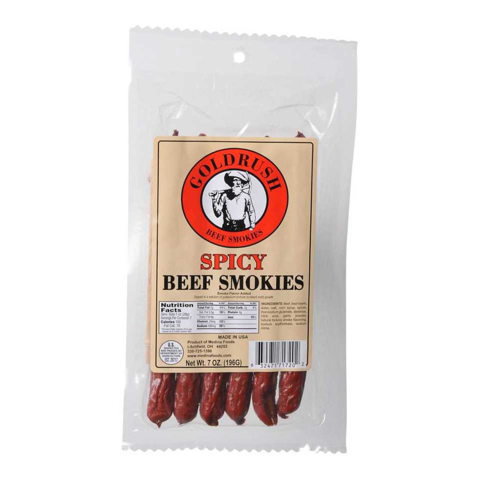 Gold Rush Beef Sticks 7oz. Package | Etsy