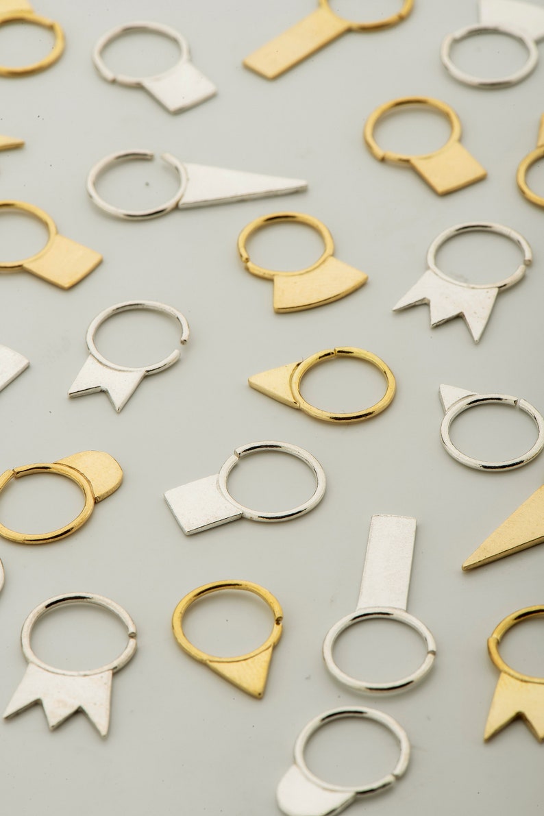 Crown Hoop Earrings, Geometric Gold Hoop Earrings, Crown Huggie Hoops ...