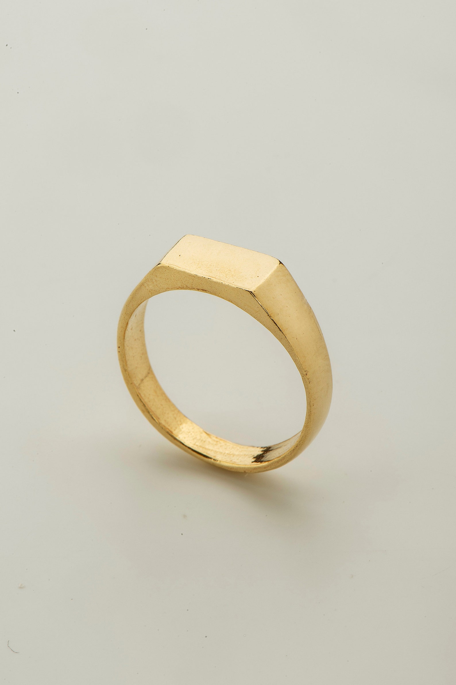 Mens Signet Ring, Square Signet Ring, Silver Signet Ring, Statement ...