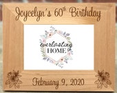Personalized 60th Birthday Picture Frame Birthday Party | Etsy