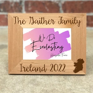 Ireland Family Vacation Picture Frame Ireland Vacation - Etsy