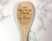 Personalized Salsa Cook-off Winner Spoon Cooking Contest - Etsy