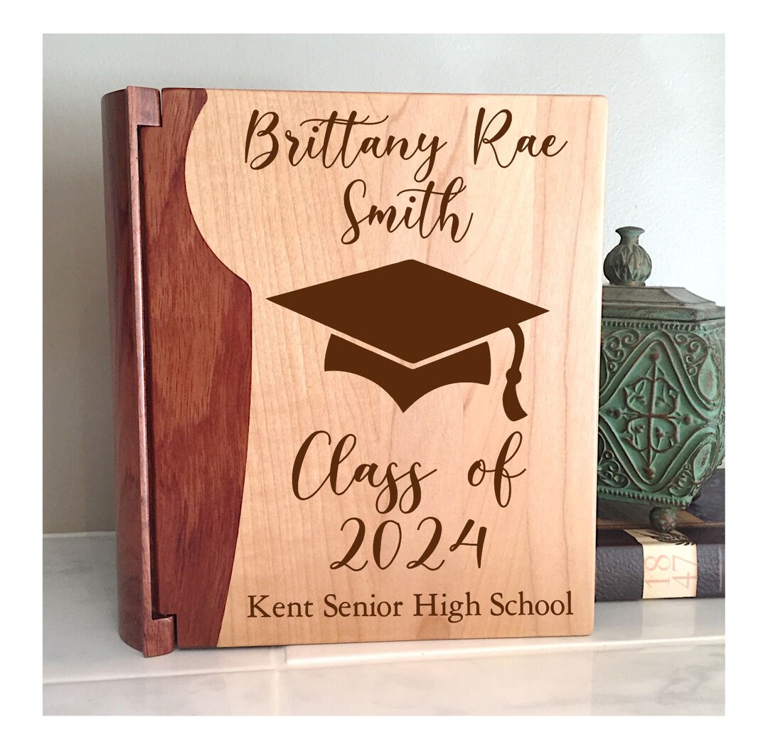 Personalized Graduation Photo Album, Gift for Graduate, Senior Memories ...