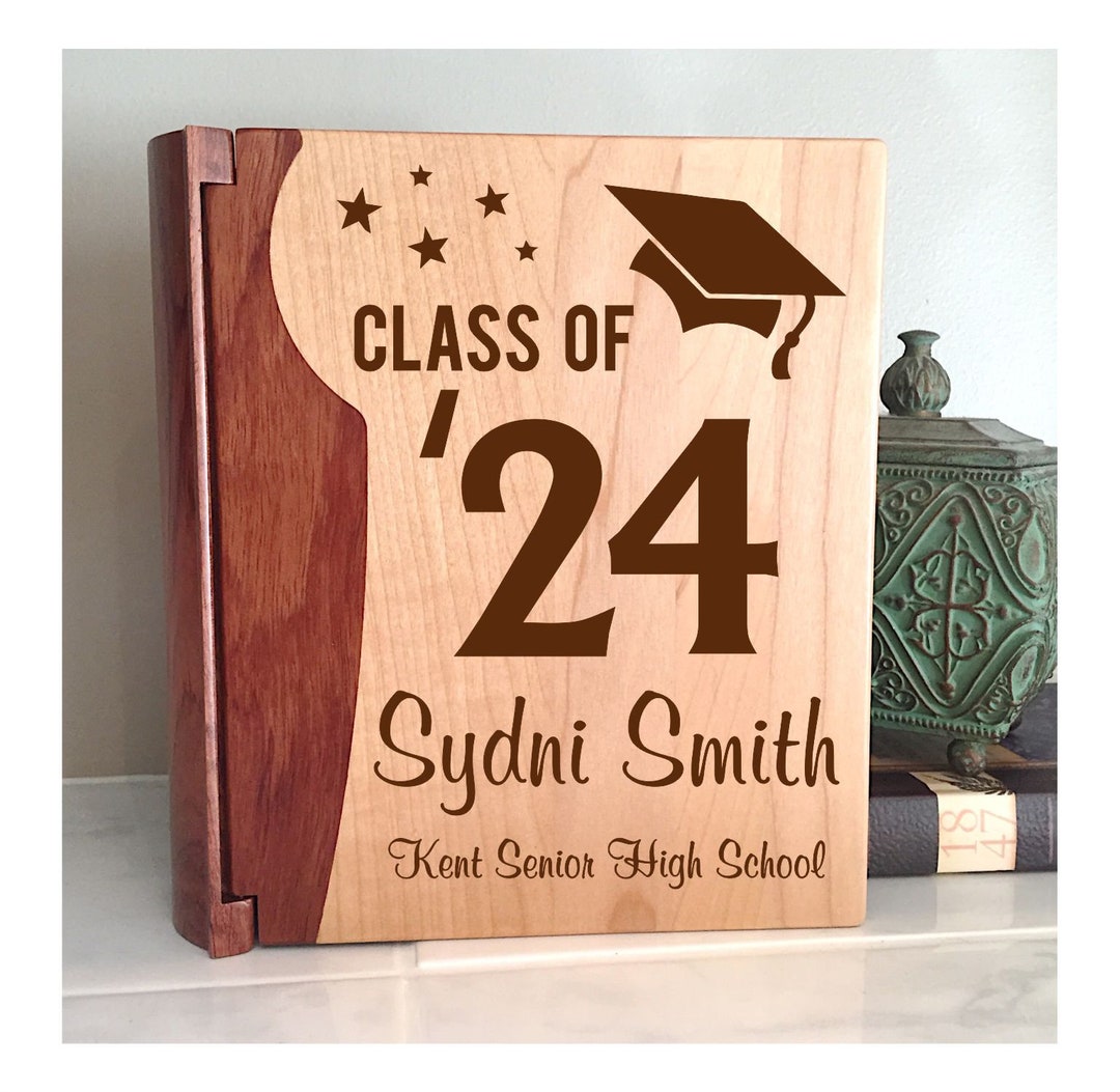 Personalized Graduation Photo Album, Gift for Graduate, Senior Memories ...