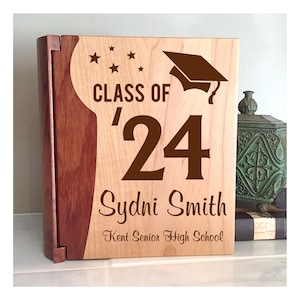 Personalized Graduation Photo Album, Gift for Graduate, Senior Memories ...