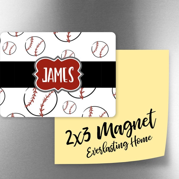 Locker Magnets Baseball - Etsy