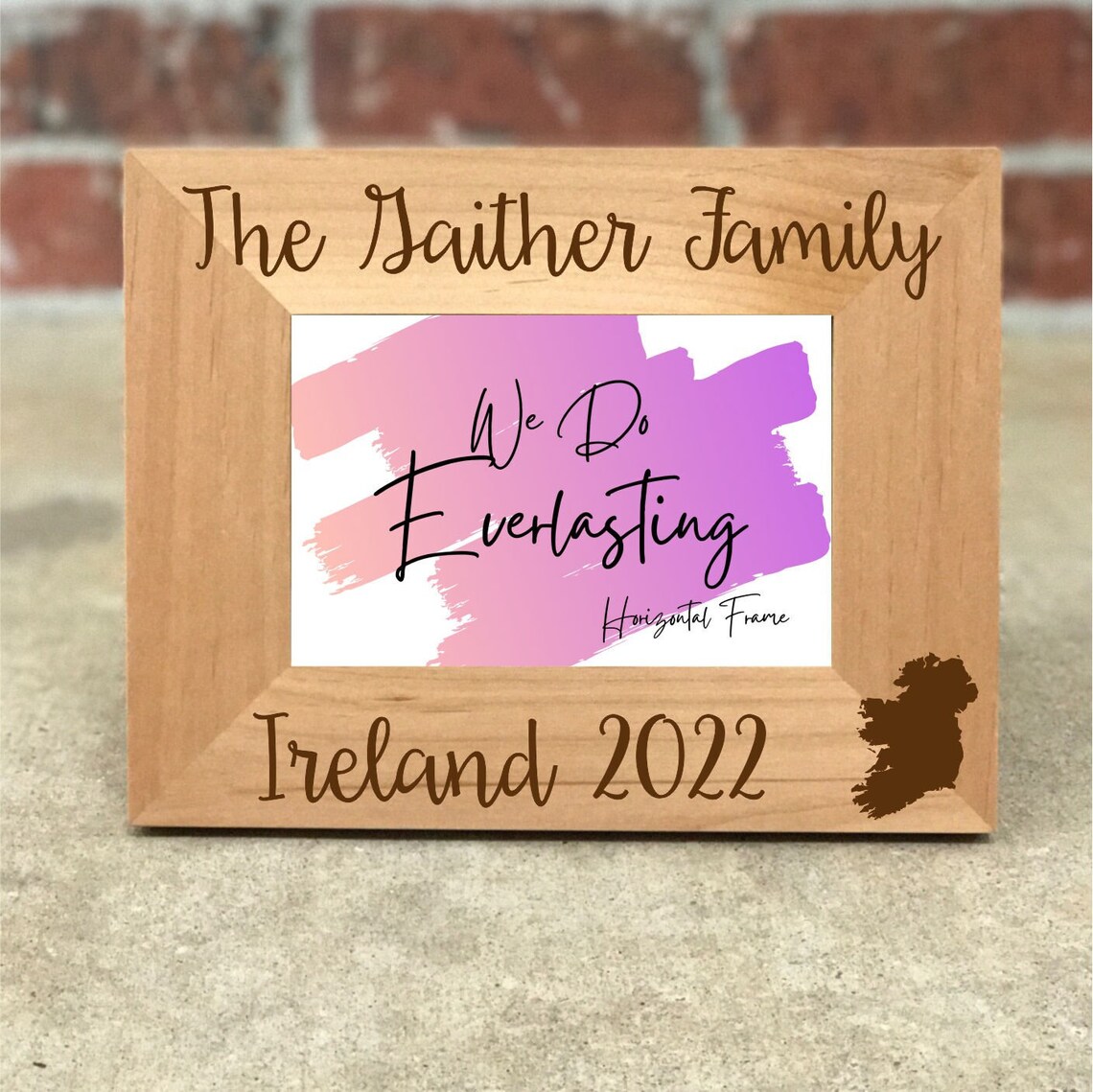 Ireland Family Vacation Picture Frame Ireland Vacation - Etsy