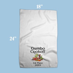 Personalized Gumbo Cook-off Winner Spoon, Cooking Contest Prize ...