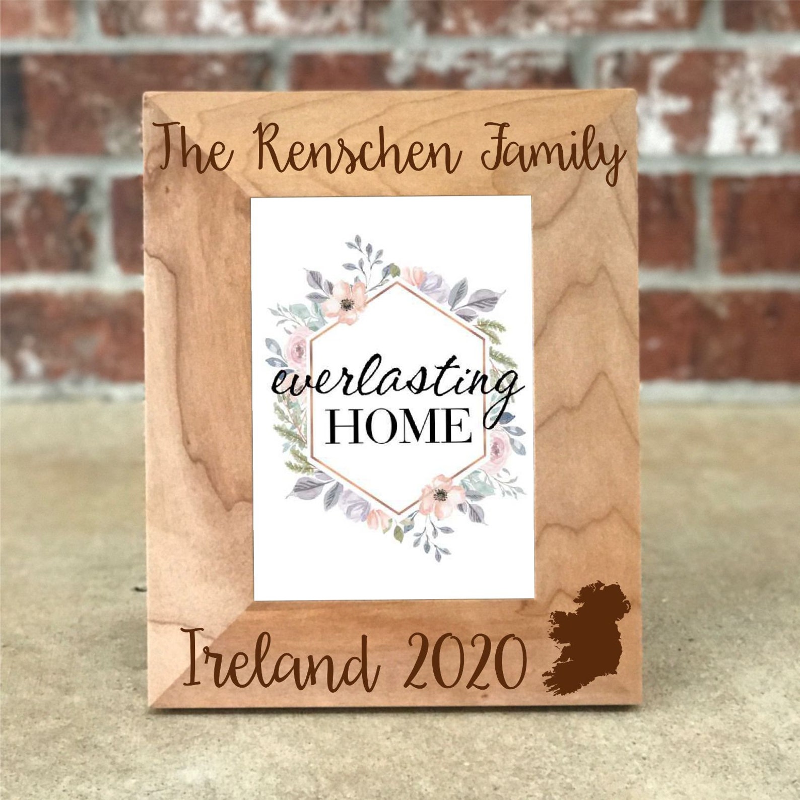 Ireland Family Vacation Picture Frame Ireland Vacation | Etsy