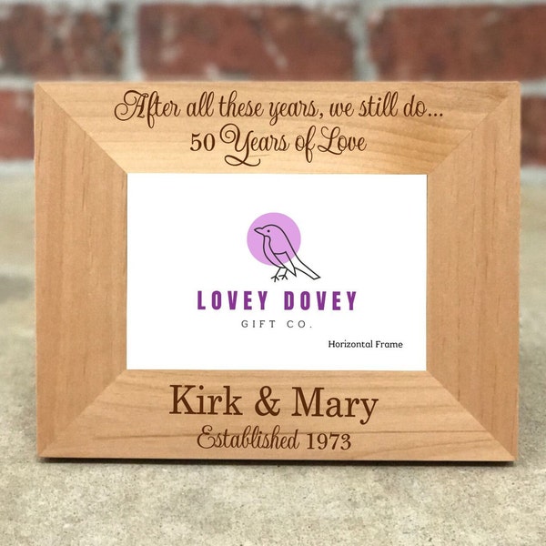 50th Anniversary Picture Displays - Etsy