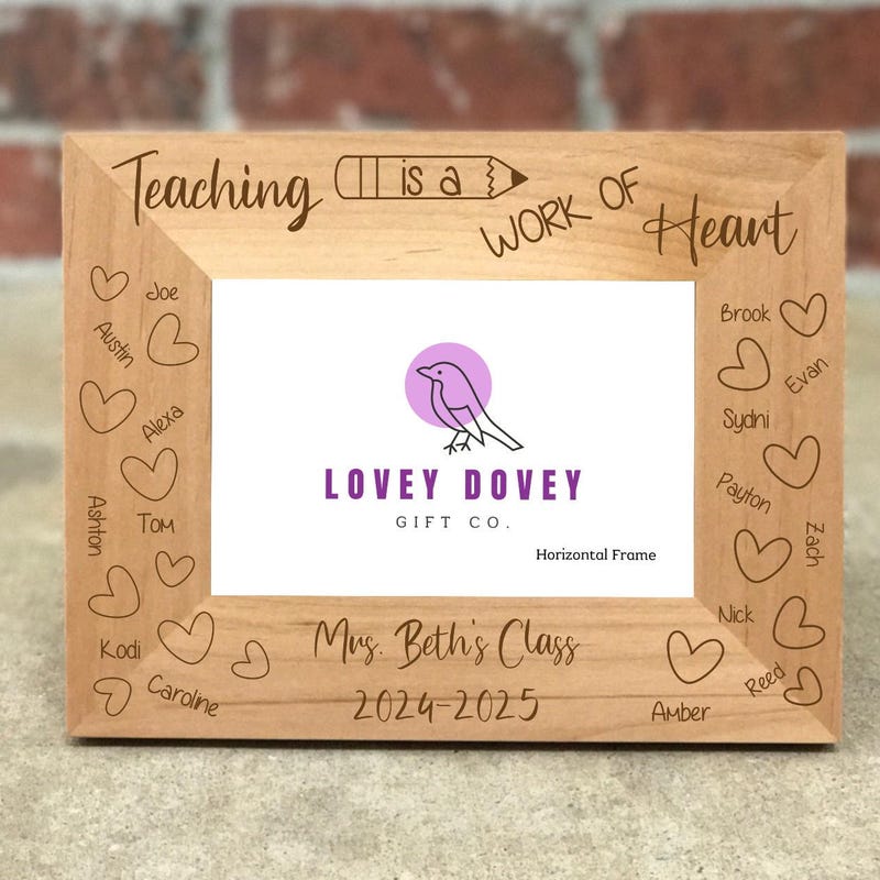 Teacher Frames - Etsy