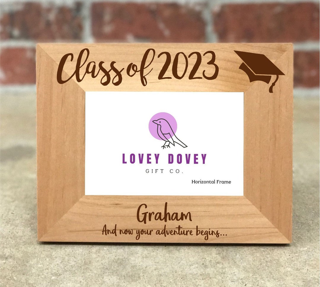 Personalized Graduation Picture Frame, Gift for Graduate, College ...